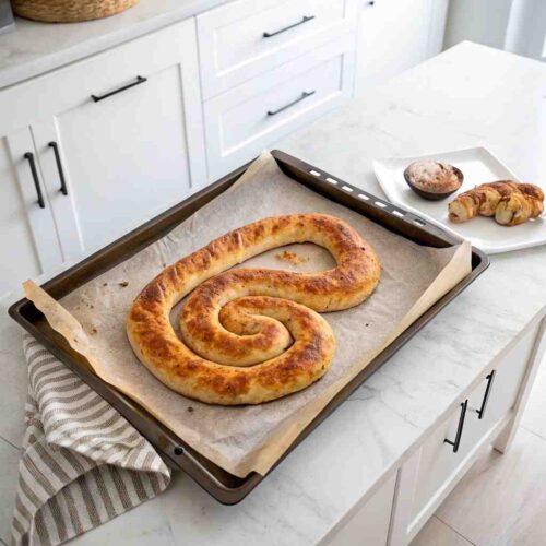 Giant Snake Calzone - FoodBoom